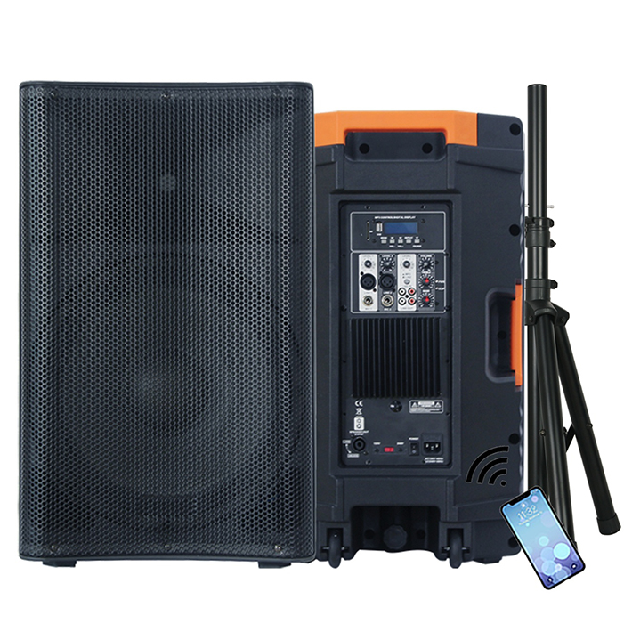 JPS8815LR Powered PA Speaker System Sound Box factory_supplier ...